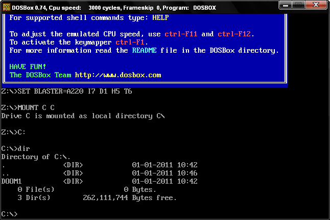Versión portátil de DOSBox versión 2.0 - Tutorial - GR-lida