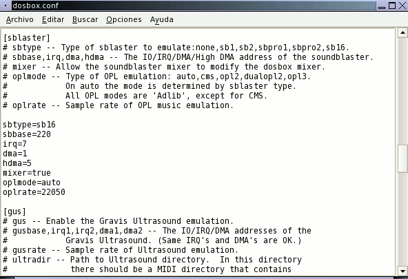 Manual Dosbox - Tutorial - GR-lida