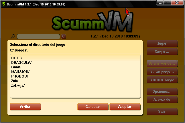 Tutorial ScummVM - Tutorial - GR-lida