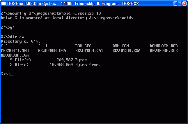 Manual Dosbox - Tutorial - GR-lida
